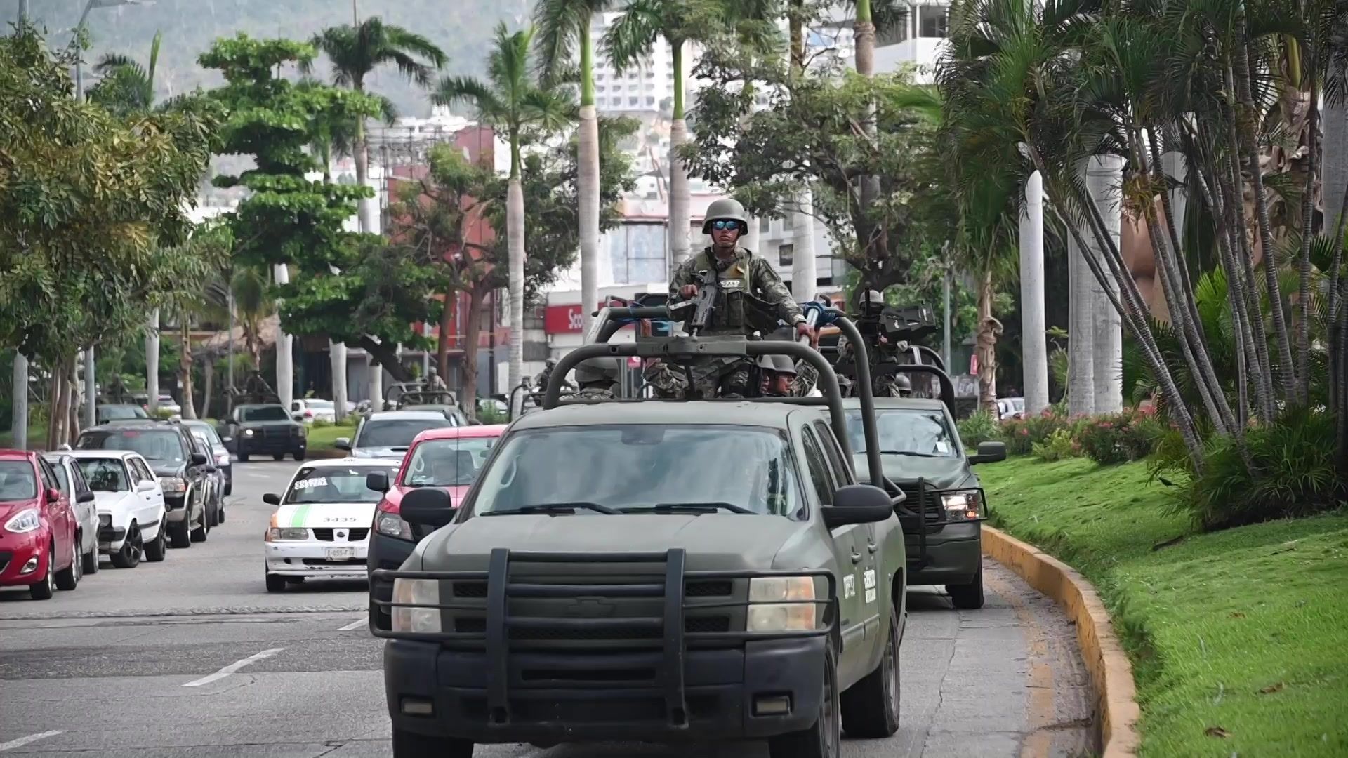 Security operation in Acapulco amid growing wave of violence Security operation in Acapulco amid growing wave of violence