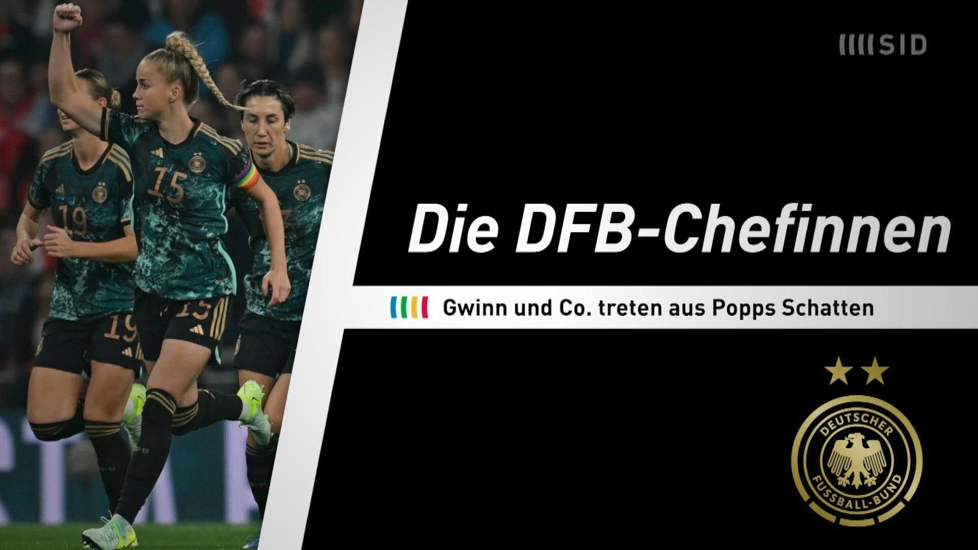 Die neuen DFB-Chefinnen: Gwinn und Co. treten aus Popps Schatten