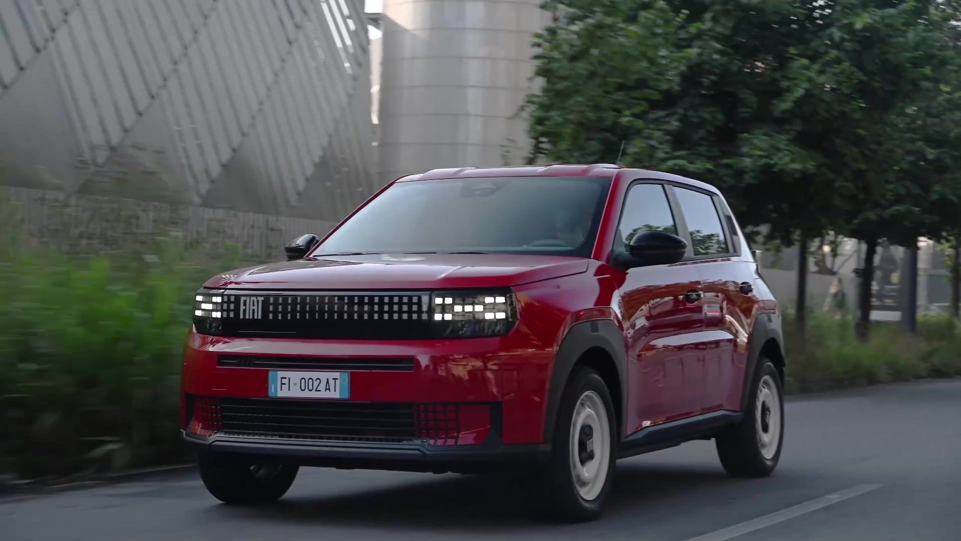 Fiat Grande Panda RED Driving Video