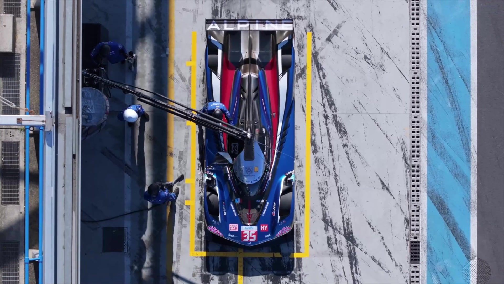 Alpine Endurance Team - 2025 WEC Season Pre-season testing drive