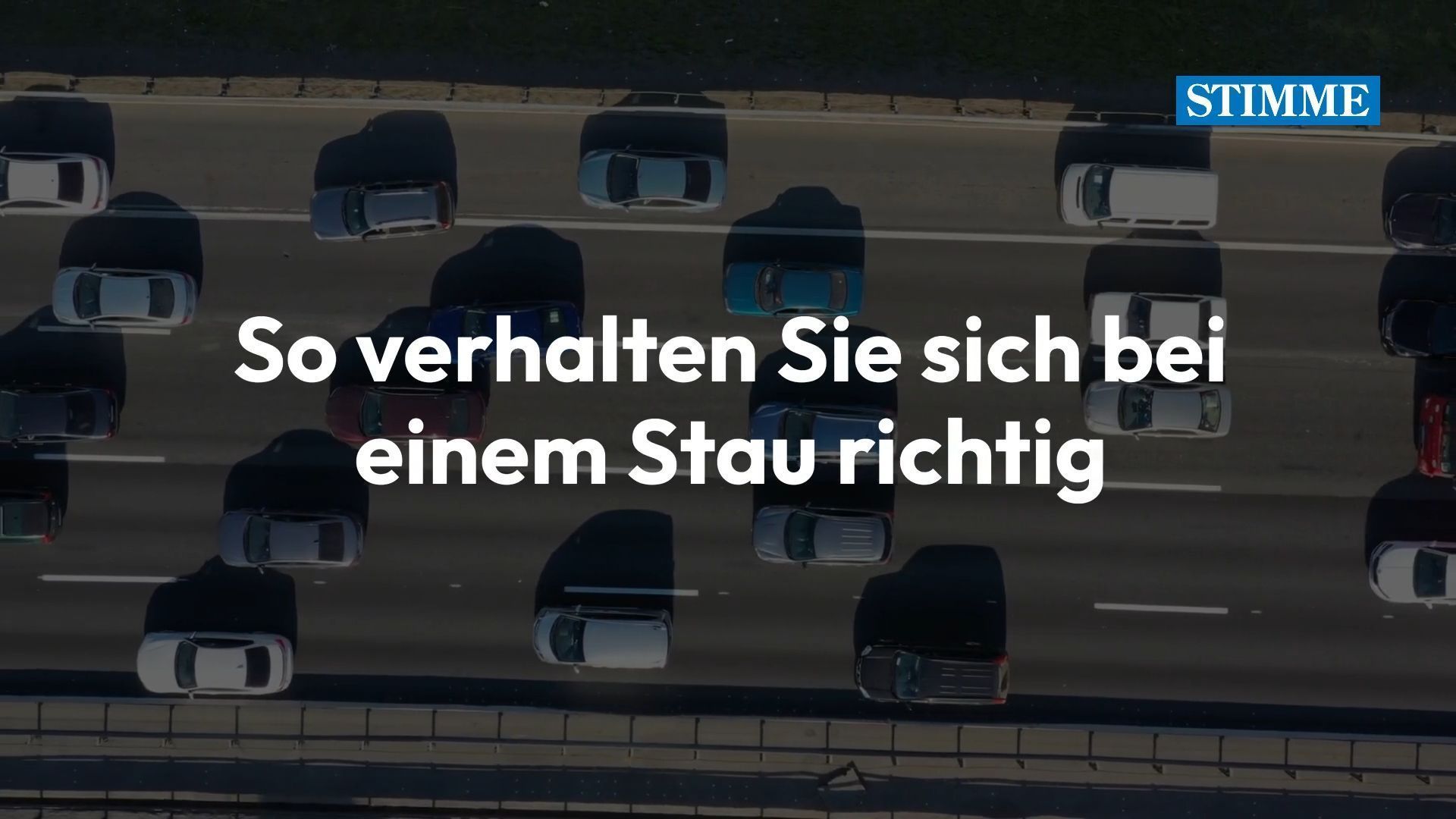 Faszinierend Hier Bildet Sich Ein Stau Wie Verhalten Sie Sich Richtig Bild