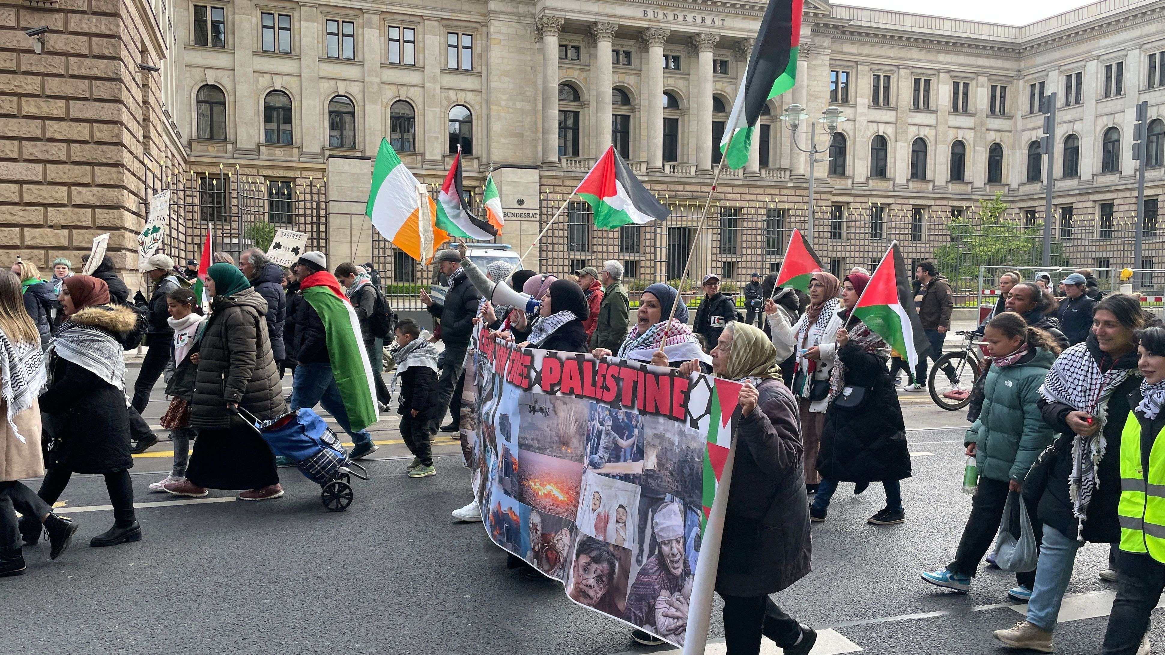 Pro-Palästinenser-Demo in Berlin